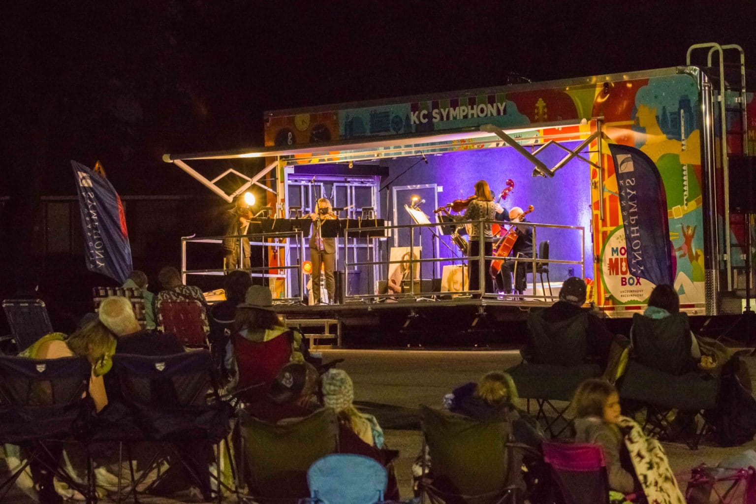 Mobile Music Box outdoor concerts - Kansas City Symphony